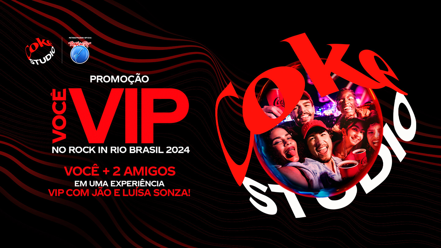 Promoção VIP Rock in Rio 2024 | Coca-Cola Brasil