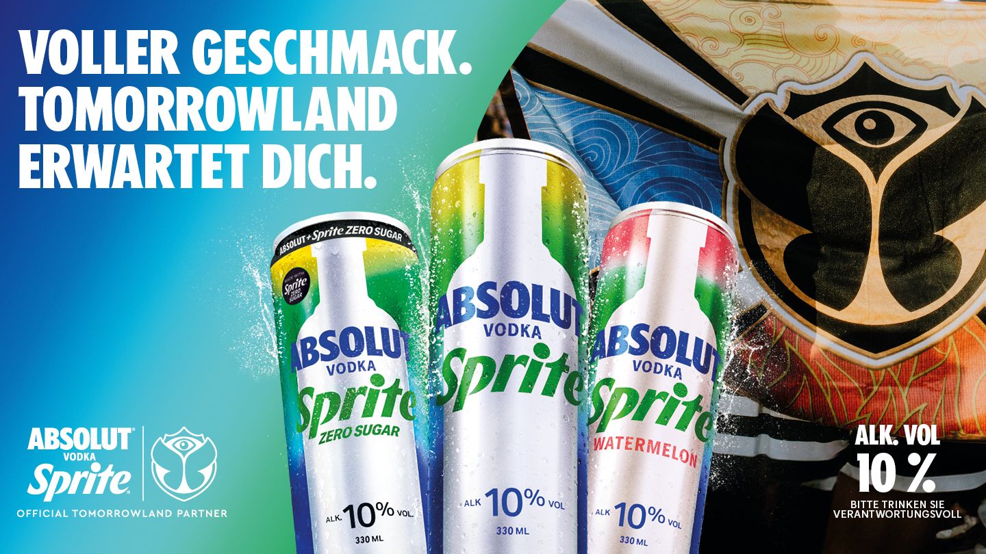 Absolut Vodka & Sprite x Tomorrowland