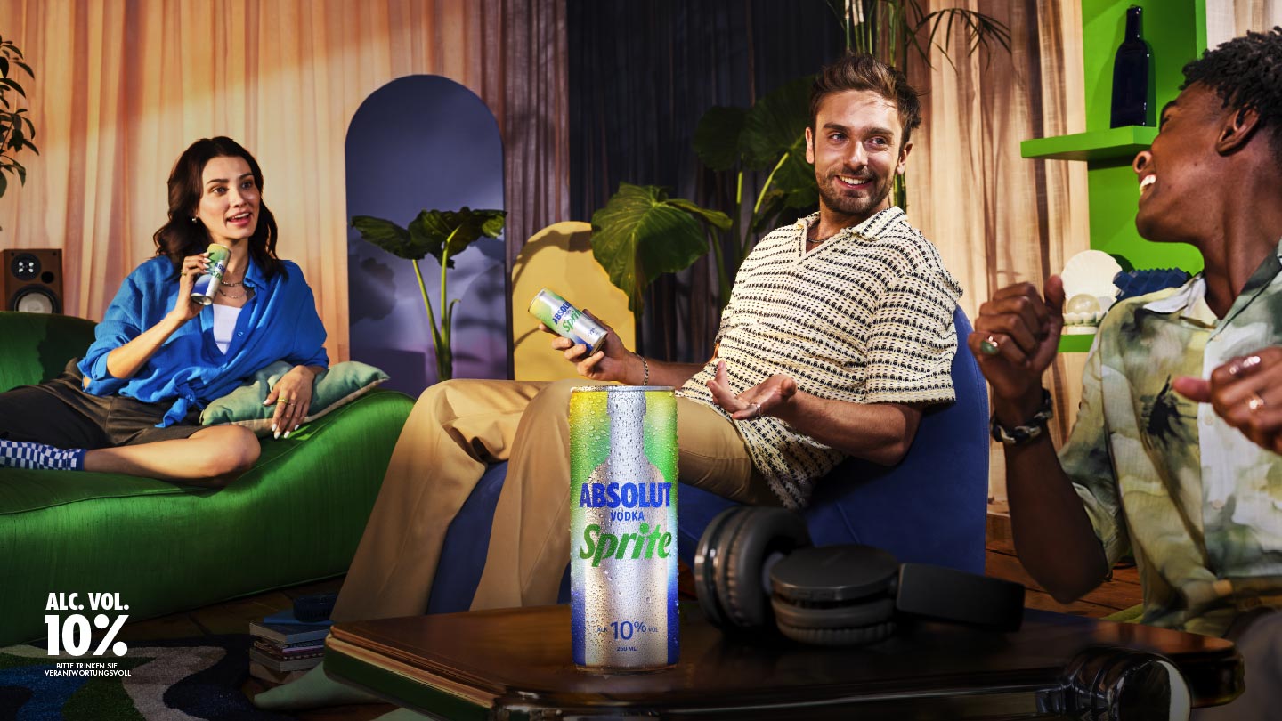 ABSOLUT VODKA & SPRITE