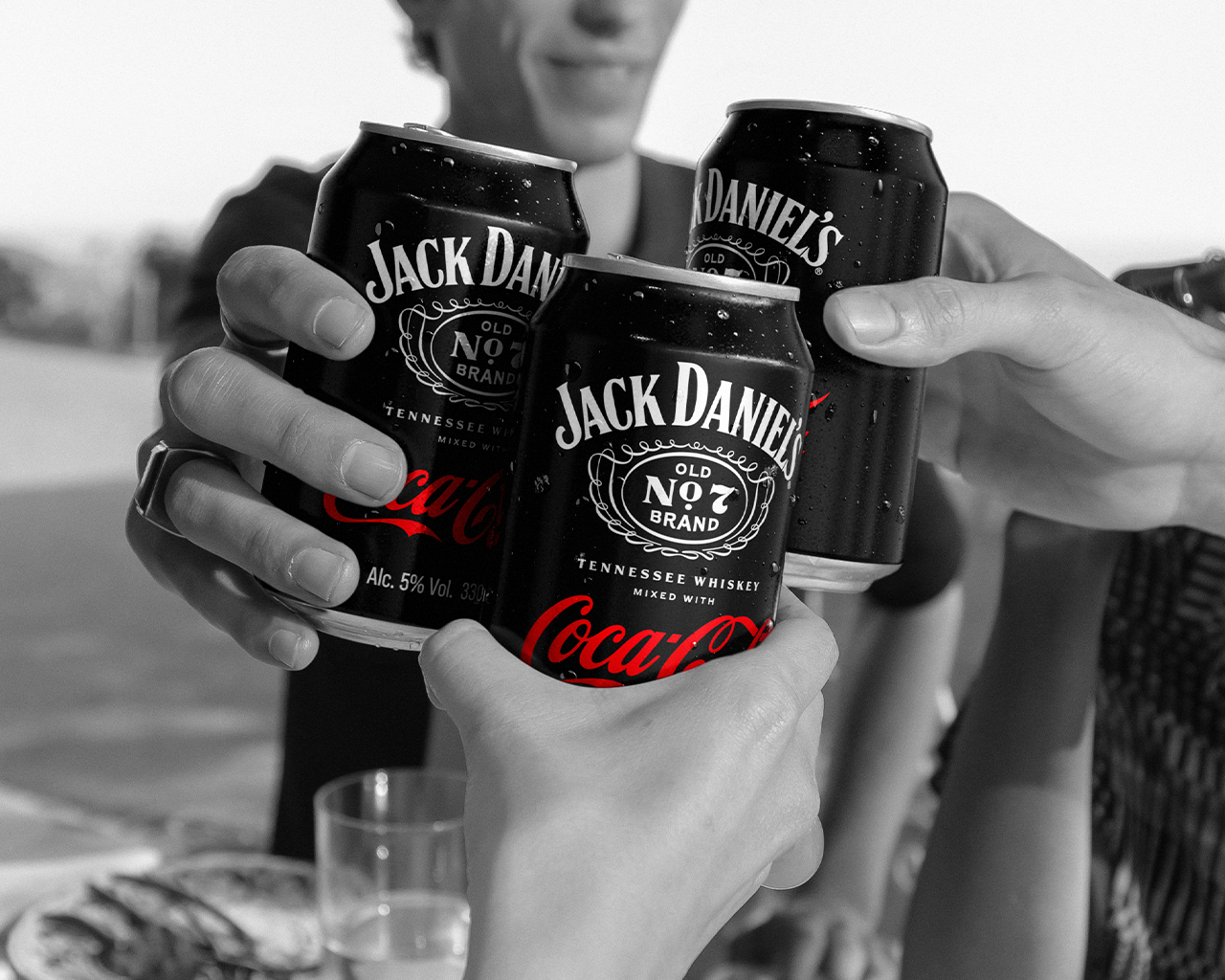 Jack Daniel's and Coca-Cola