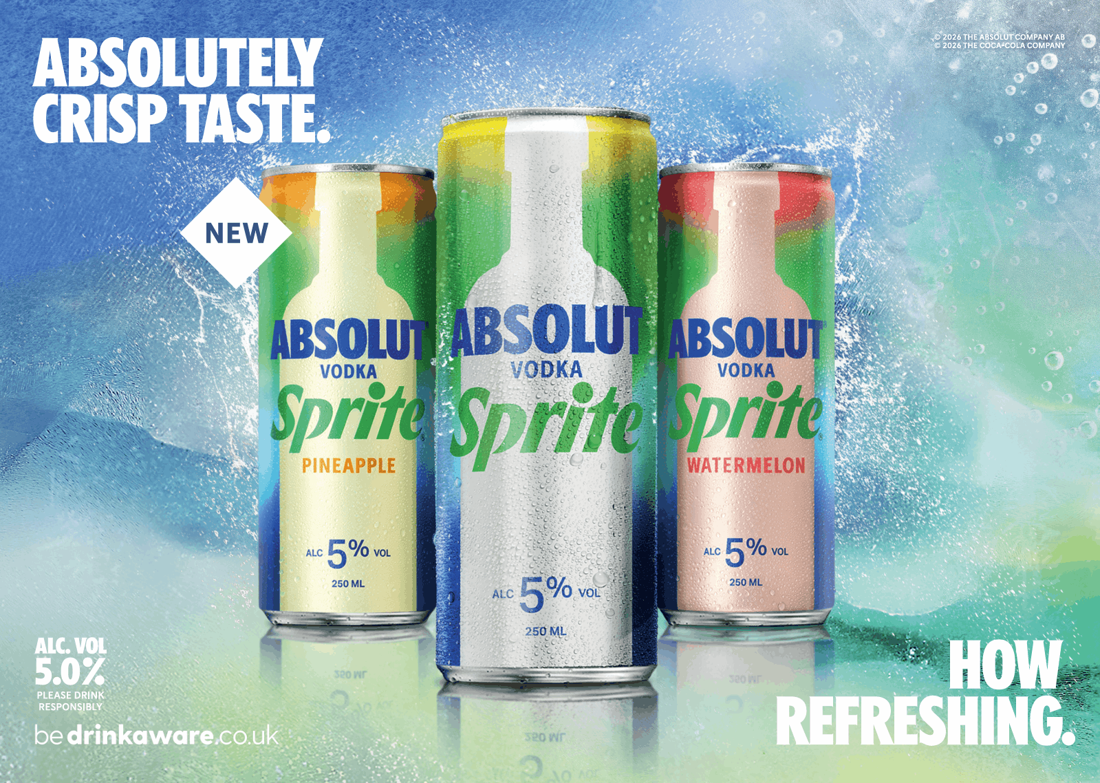 Absolut Vodka & Sprite