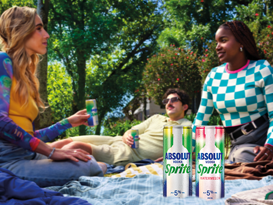 Absolut Vodka & Sprite