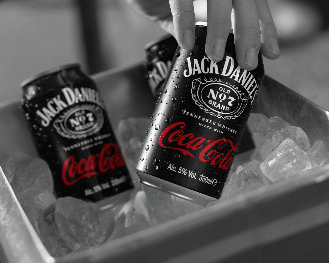 Jack Daniel's and Coca-Cola