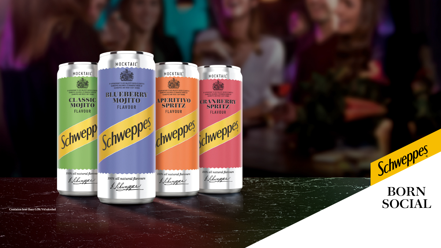 Schweppes Mocktails Collection | Coca-Cola GB