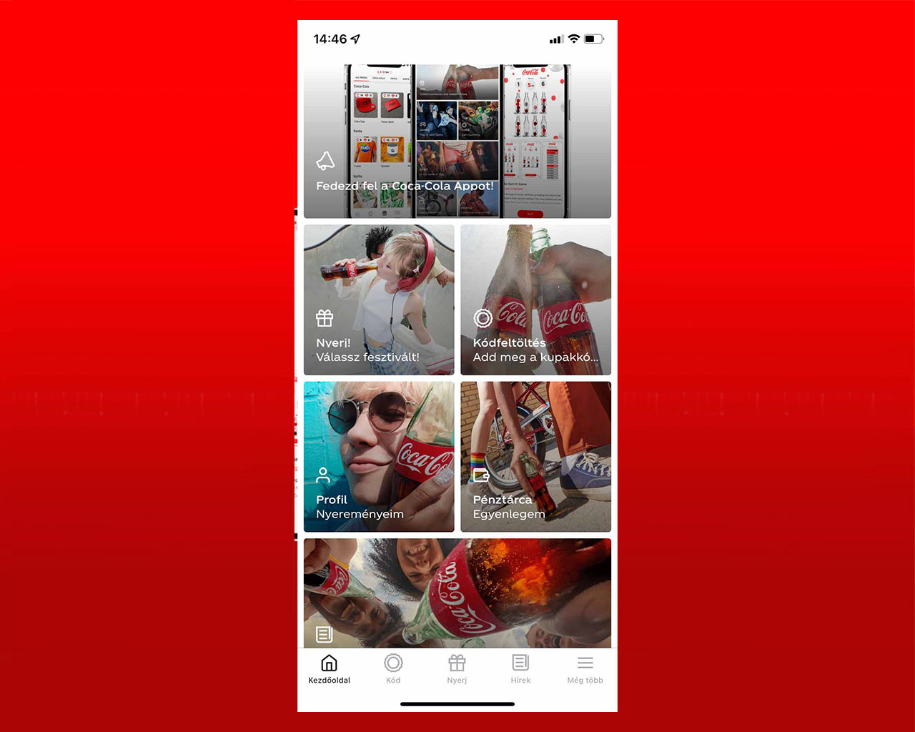 Coca Cola App Használata