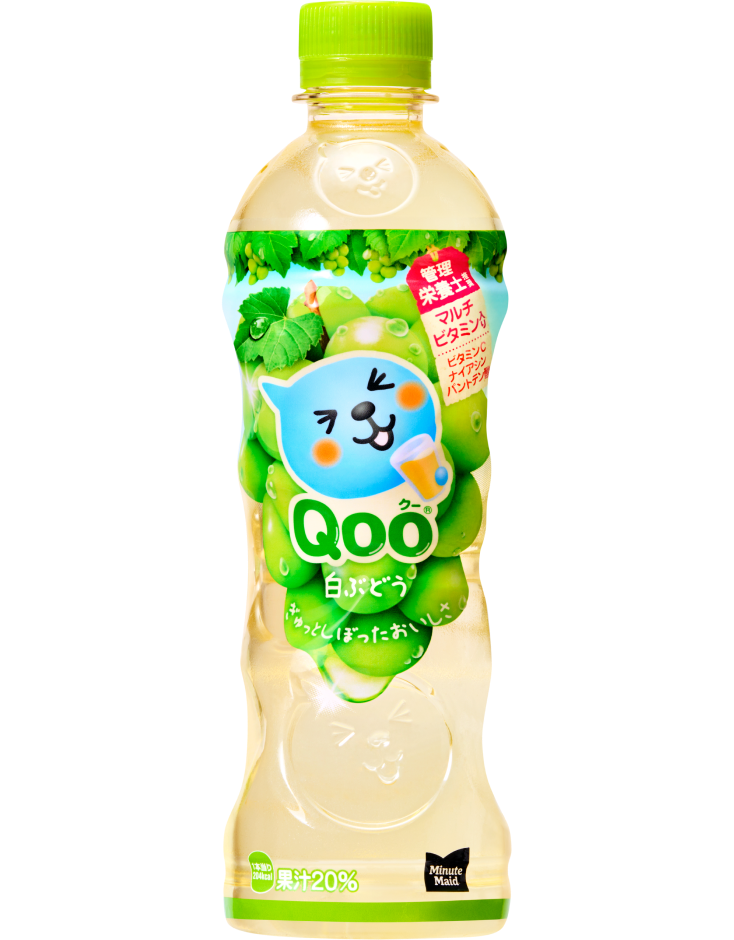 ミニッツメイド ぷるんぷるん Qoo マスカット 125g 30本 (30本×1ケース) パウチ ゼリー飲料 お菓子 ダイエット食品 低カロリー