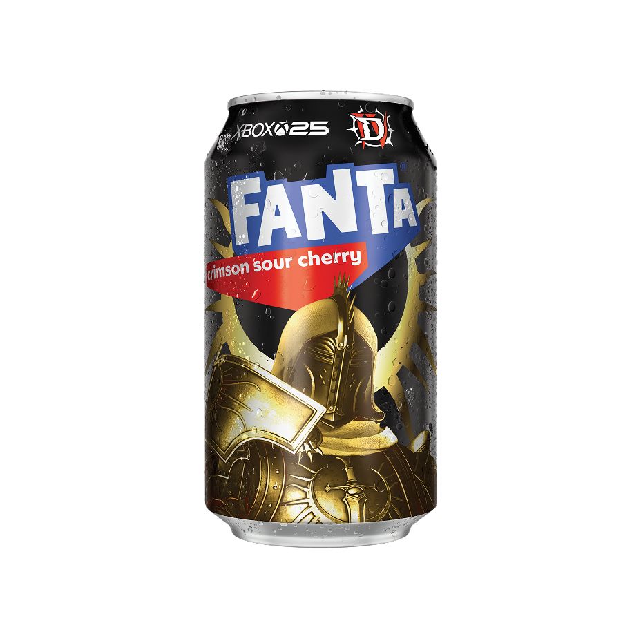 Fanta Teams Up With Xbox for Limited-Edition Sour Crimson Cherry Flavor ...